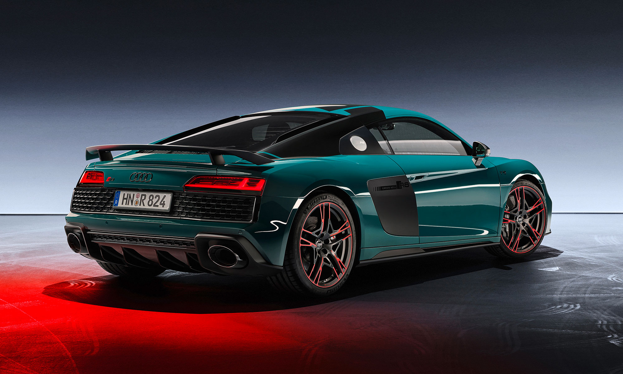 Zöld Pokolnak hívják az Audi R8 legújabb változatát - Player.hu